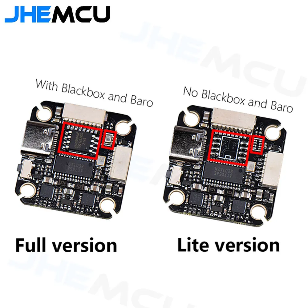 Контроллер полета JHEMCU F4 NOXE V3 F411, 5 в 10 в BEC OSD Baro BlackBox 2-6S LIPO 20x20 мм для ...