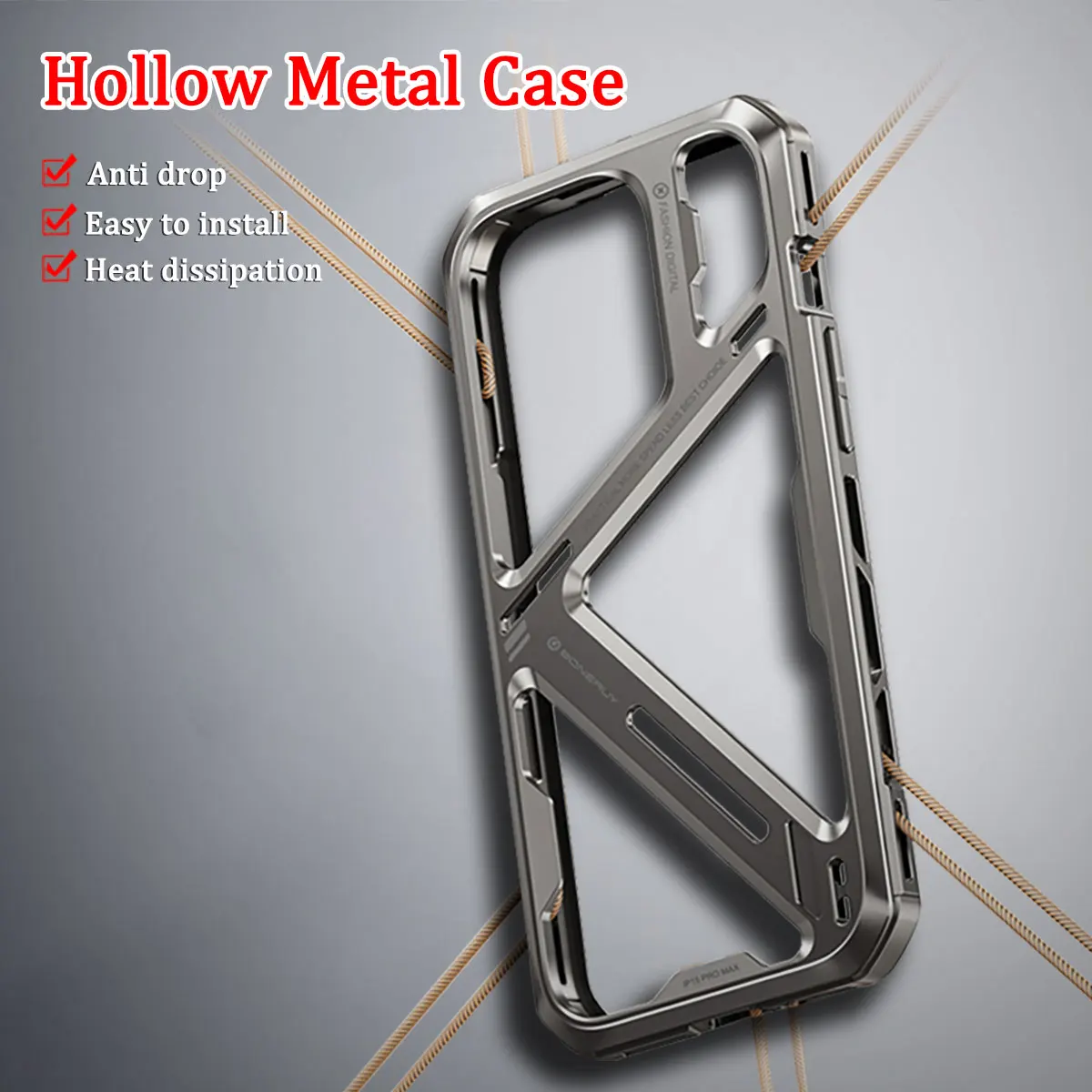 Luxury-Removable-Titanium-Alloy-Hollow-Phone-Case-For-iPhone-14-15-Pro ...
