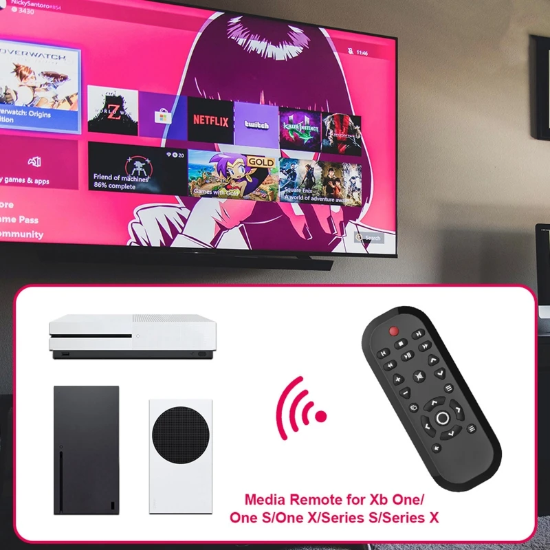 Gold Xbox 360 Remote