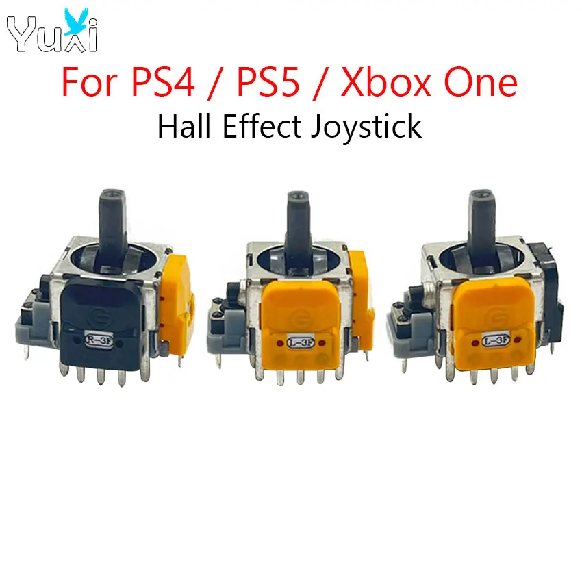 YuXi-1pc-Hall-Effect-Joystick-Module-Replacement-For-PS4-030-040-050 ...