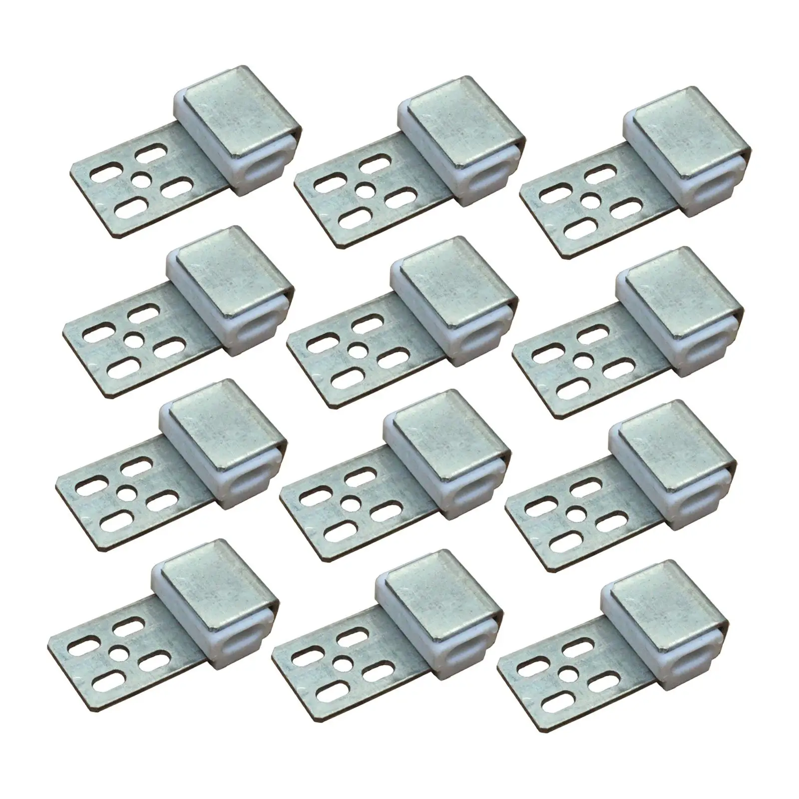 12x Upholstery Clips Five-hole Connectors Accessories Sofa Spring Clips ...