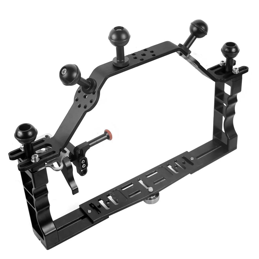 Diving Photography Tray Handle Grip Expansion Lift Up Mount Aluminum ...
