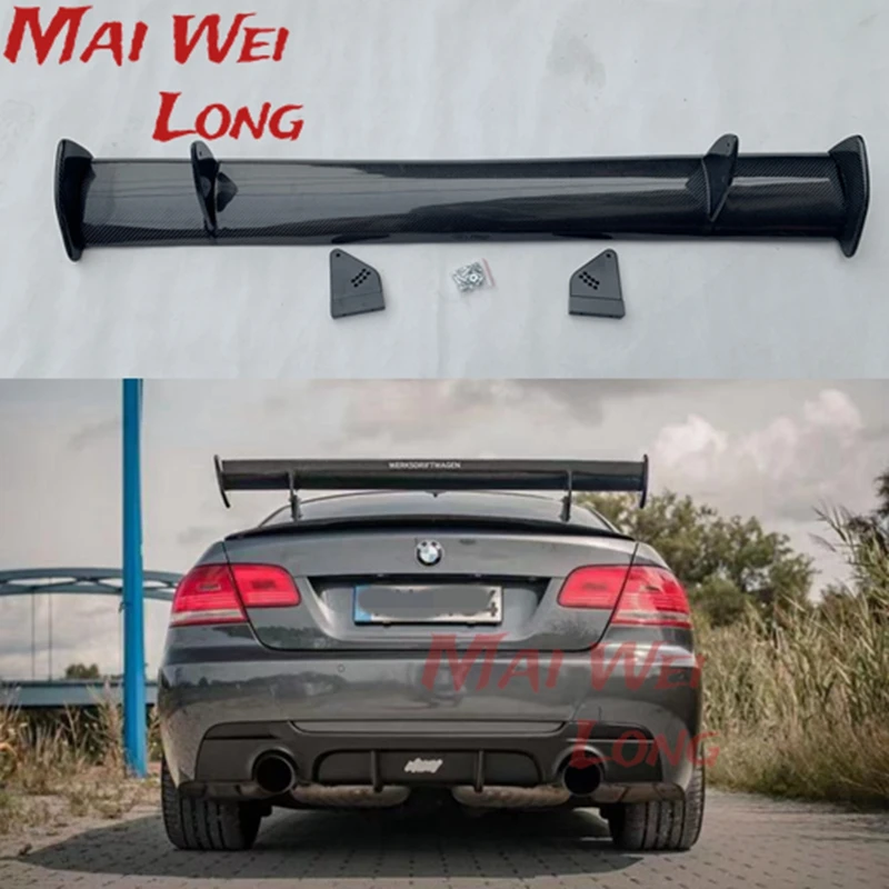 Car Styling GTS Carbon Fiber Modified Rear Spoiler Tail Wing For BMW 1M ...