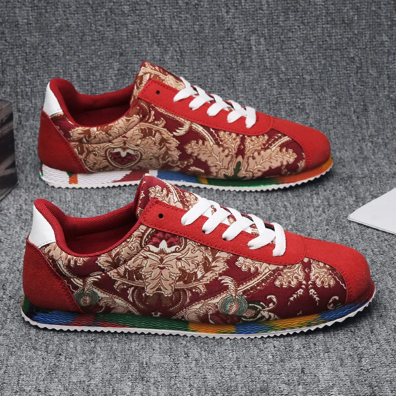 2026 New Autumn Low Cut Mens Casual Shoes Cushioned Retro Sports Shoes ...