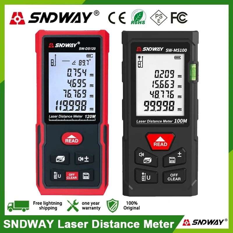SNDWAY-Laser-Distance-Meter-SW-DS-50M-80M-100M-120M-Digital-Range ...