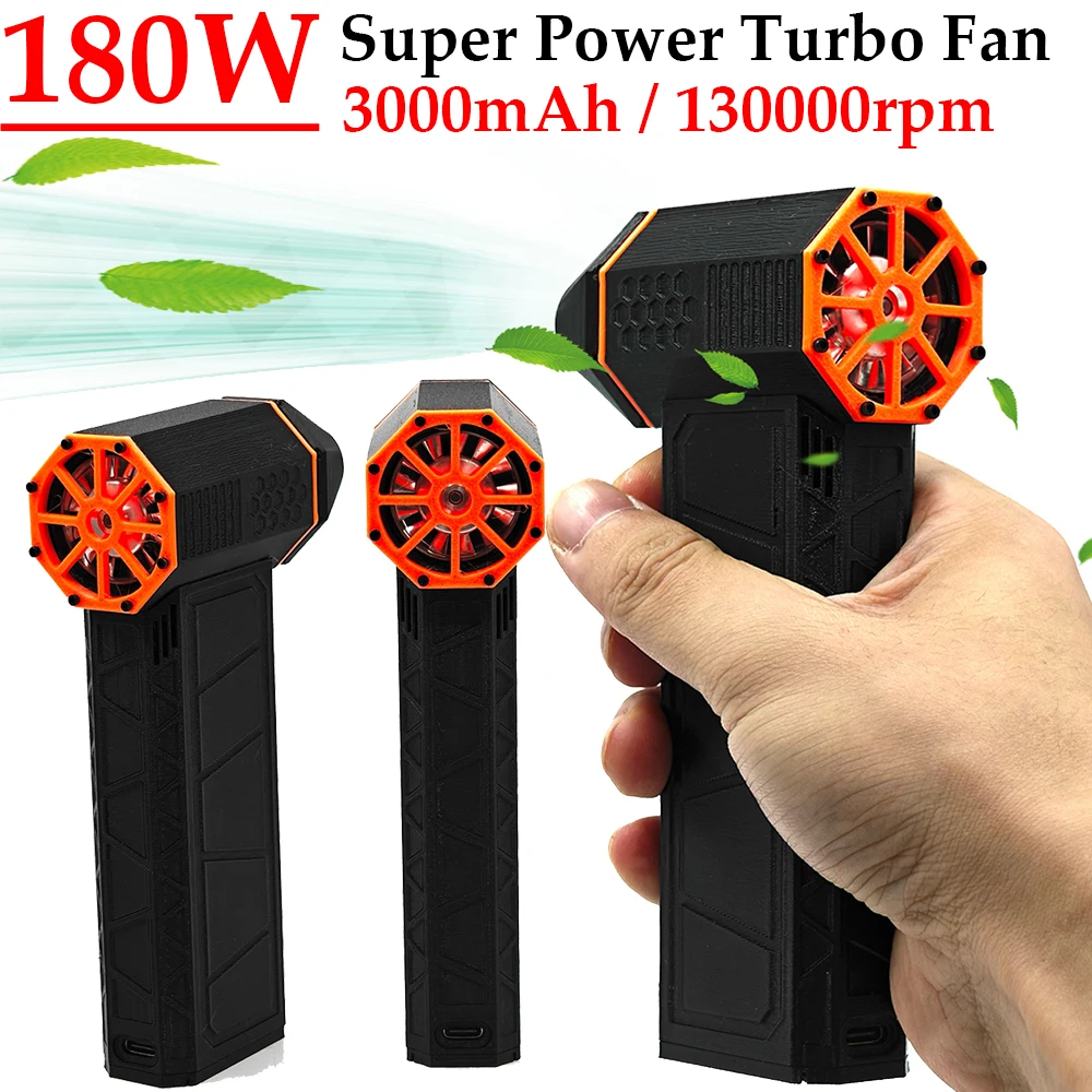 130000RPM-Mini-Turbo-Jet-Fan-180W-Violent-Turbo-Fan-3000mAh-USB ...