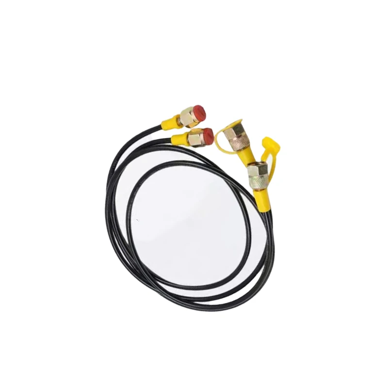 DN2 9000psi Flexible Test Point High Pressure Gauge Hydraulic Test ...
