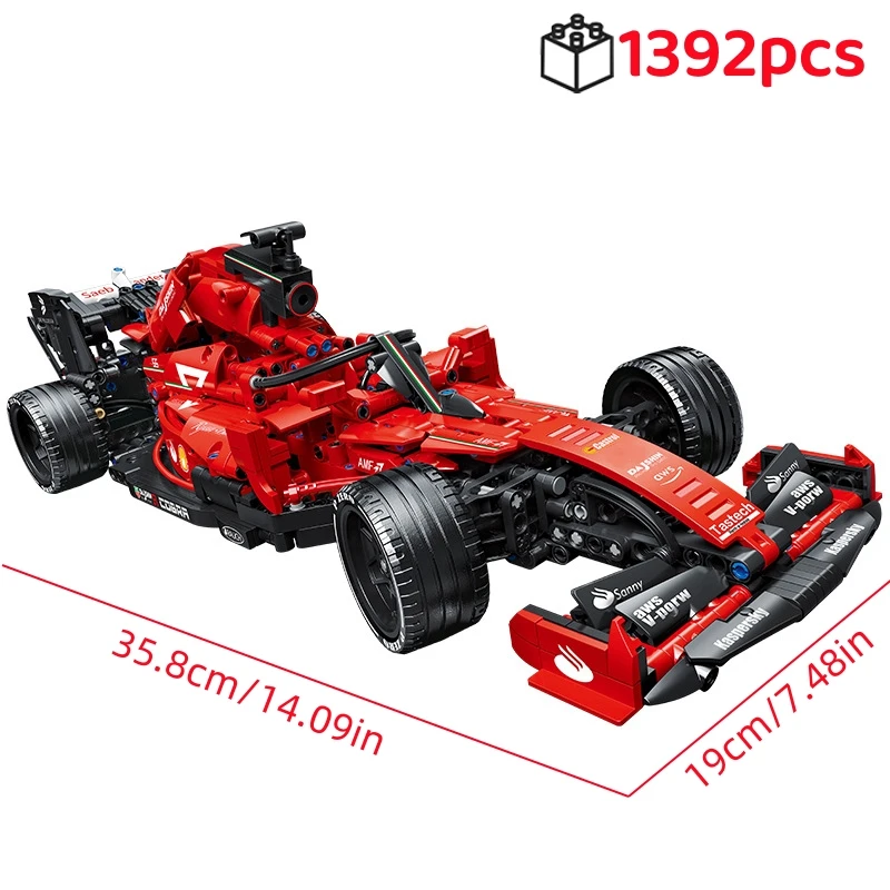 Nuevos bloques de construcción de coches de carreras de velocidad de ...