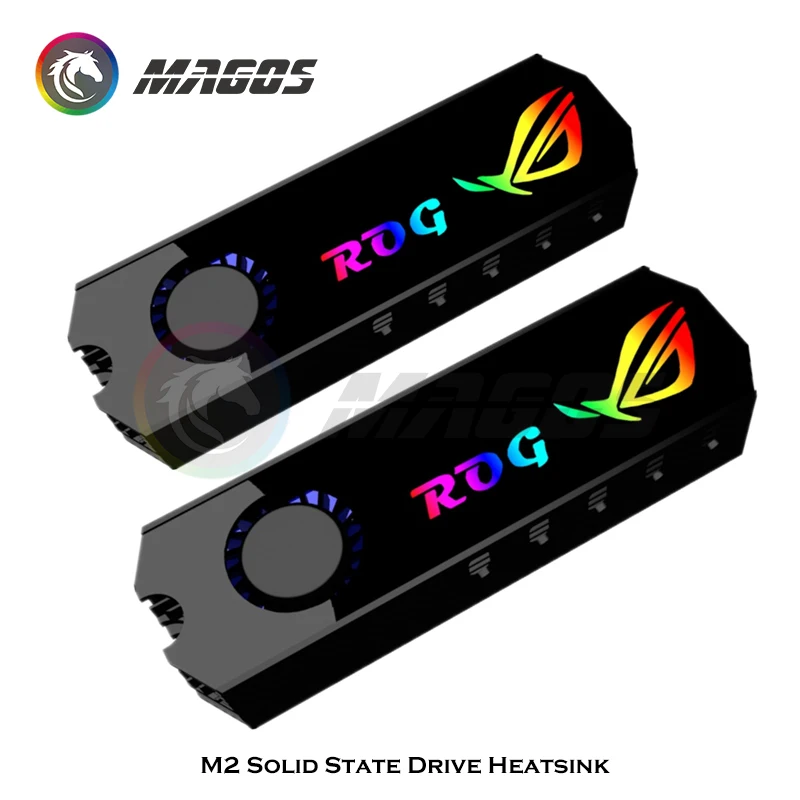 ROG M.2 SSD NVME Heat Sink 2280 Solid State Hard Disk Aluminum Heatsink ...
