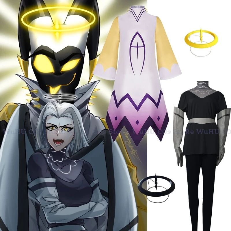 hasbin-Lute-Wig-Angel-Lute-Cosplay-Costume-Hotel-Adam-Cosplay-Wig-Halo ...