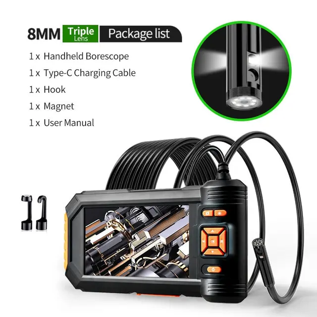 Endoscope Inspection Camera with Monitor - Lighting4Home