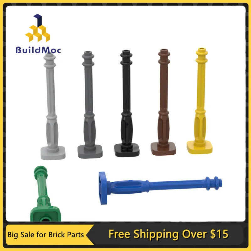 1Pc MOC Parts 11062 Lamp Post 2 x 2 x 7 Compatible Bricks DIY Assmble ...