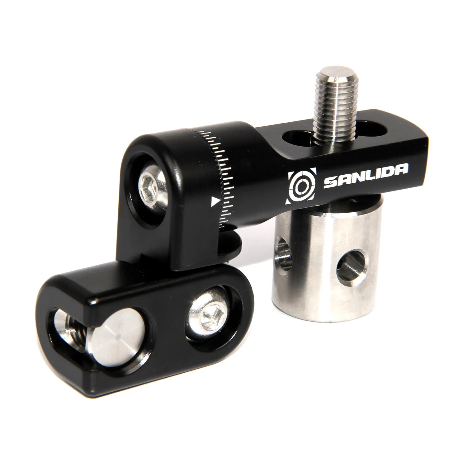 Sanlida X10 Single Side Bar Archery Stabilizer Convertible Angle ...