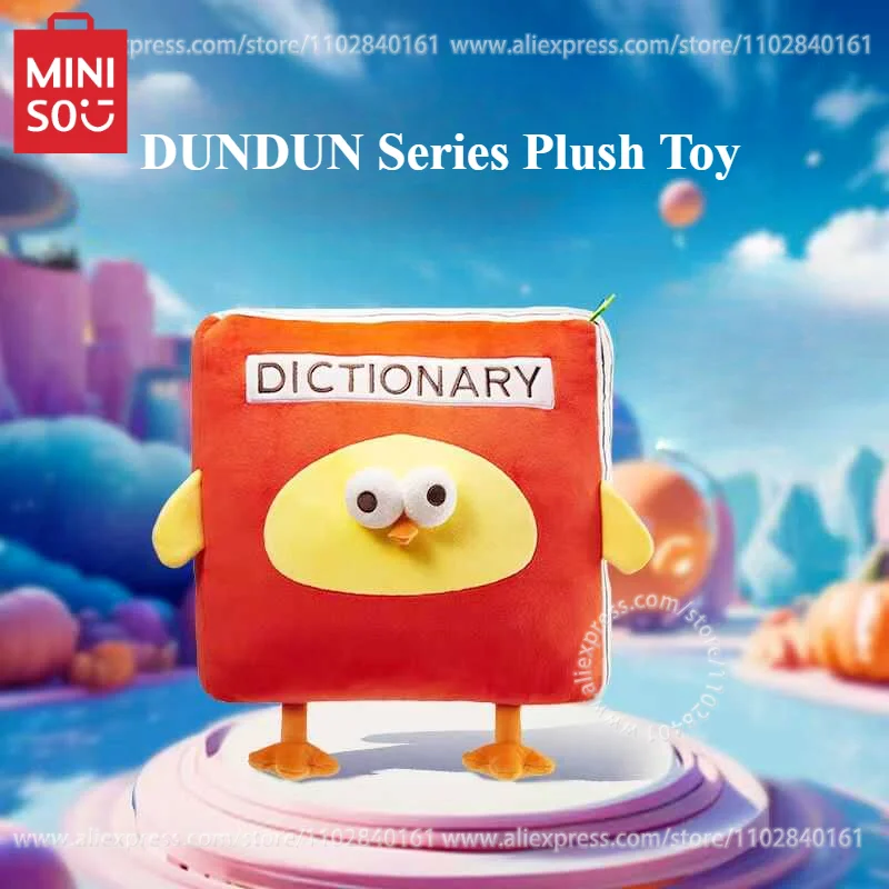 MINISO-Plush-Toy-DUNDUN-Series-Dictionary-Chicken-Prawn-Doll-Cute ...