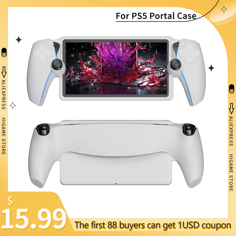 For-Sony-PS5-Portal-handheld-silicone-anti-fall-Protective-sleeve-For ...