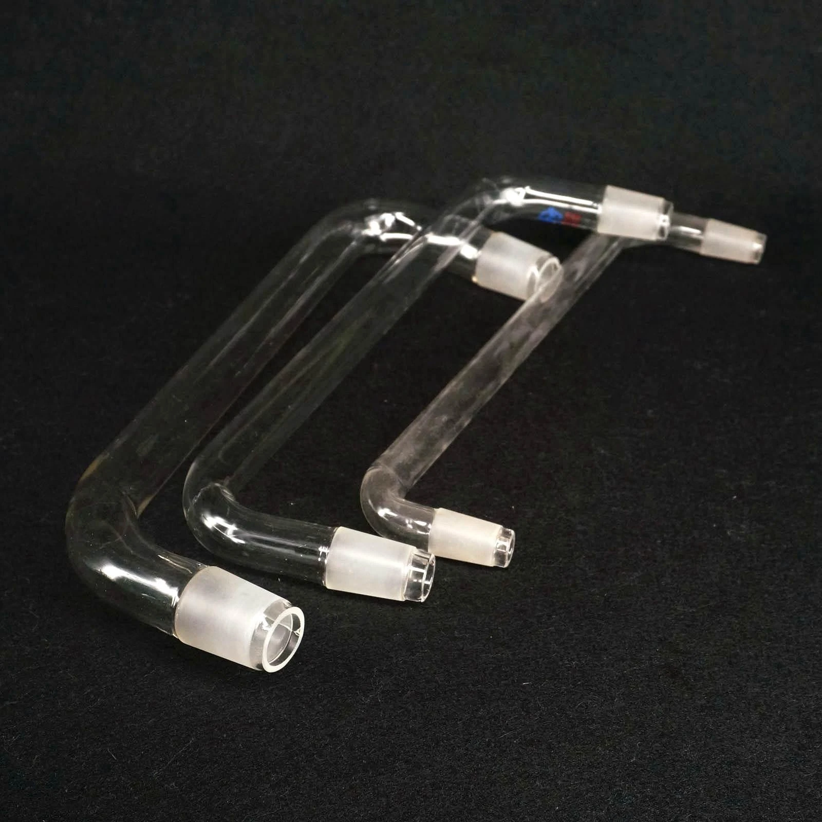 19/26 24/29 29/32 Joint 105 to 75 Degree Lab Borosilicate Glass ...