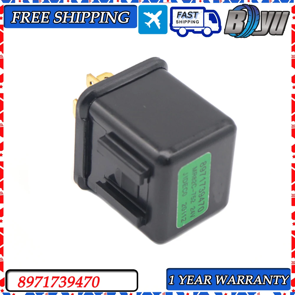 Car 8971739470 24V Starter Relay For Isuzu Engine 4HK1 Truck NQR ...