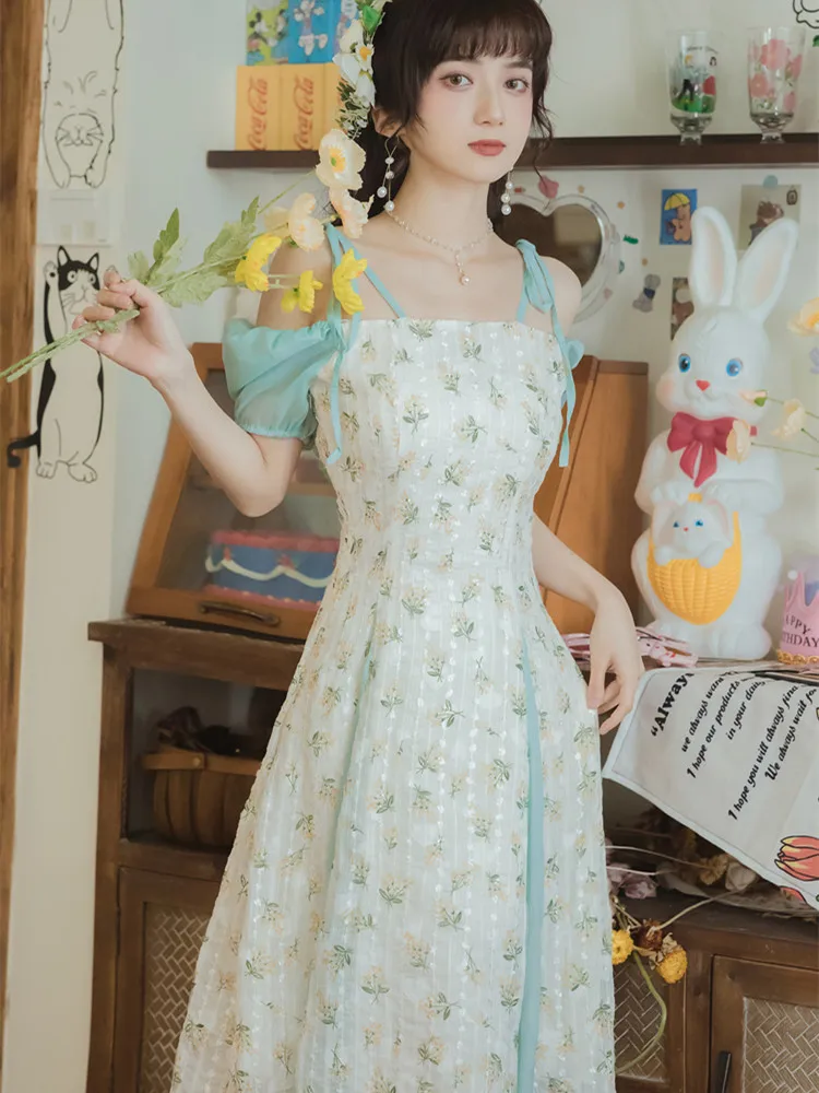 Flowy Coca Cola Dress