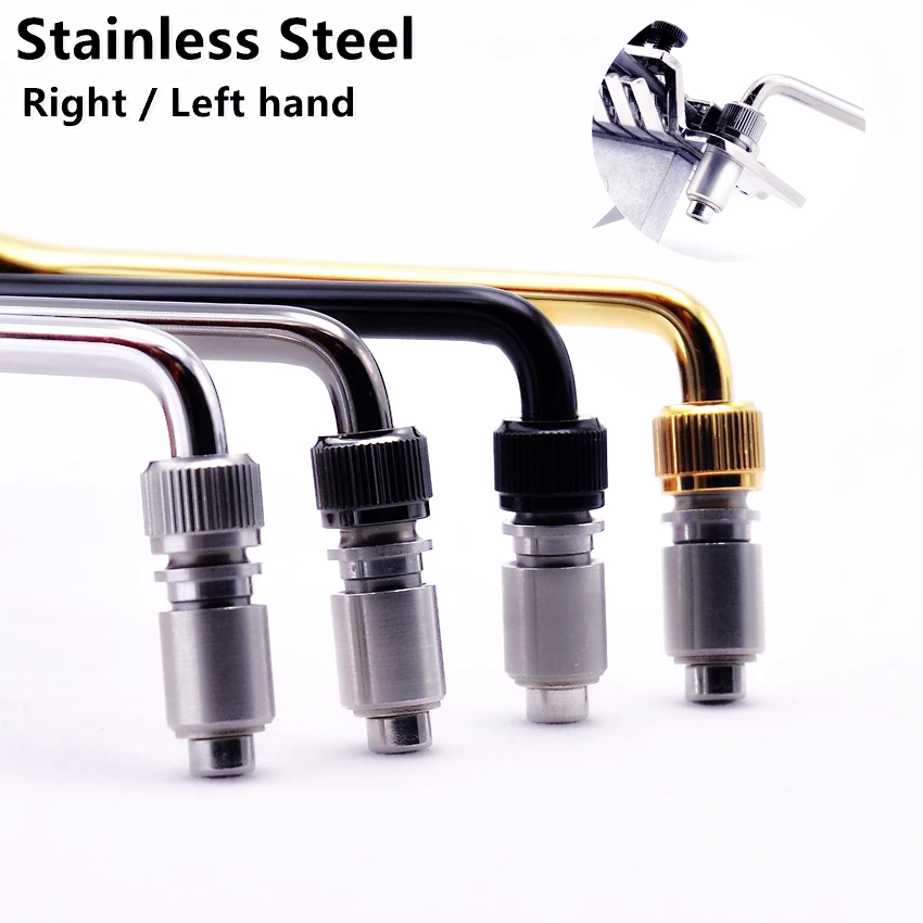 1-Set-Right-Left-hand-Stainless-Steel-Tremolo-System-Bridge-Arm-Tremolo ...