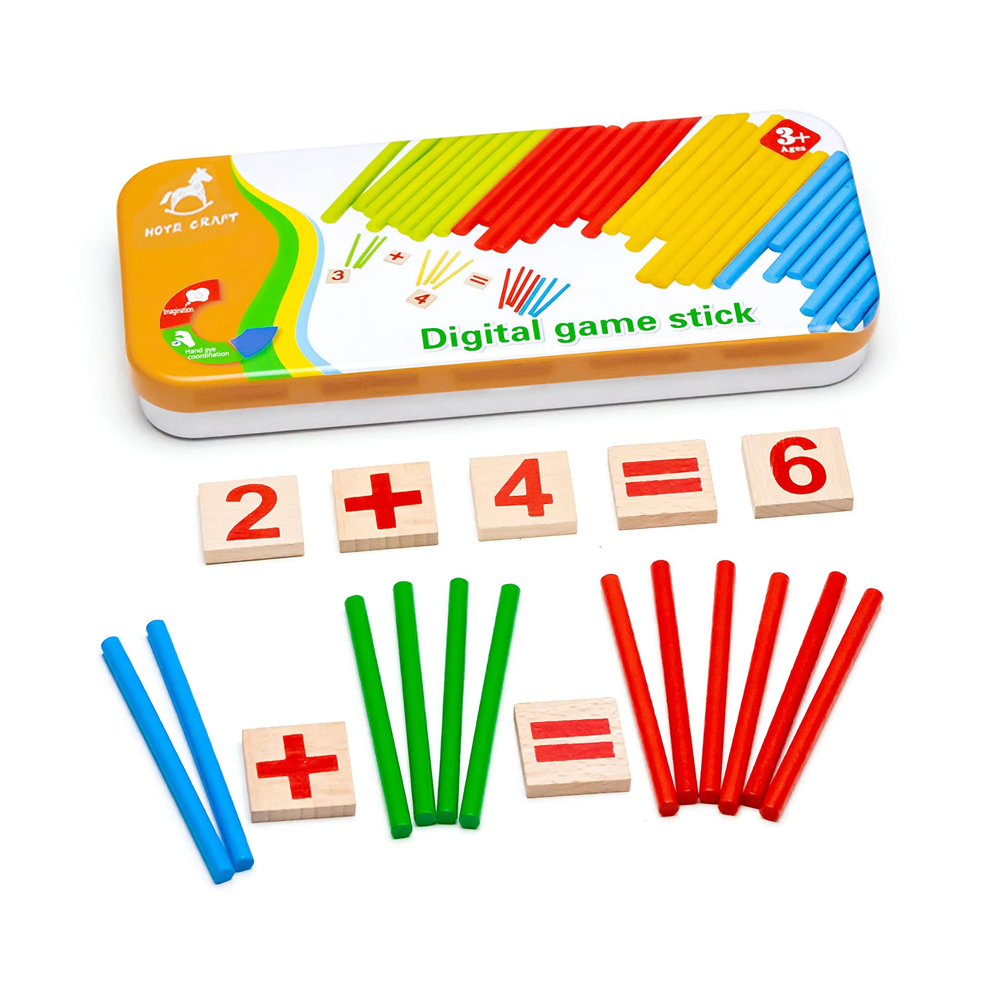 Montessori-Math-Counting-Stick-Toys-Teaching-Solid-Wooden-Toys ...