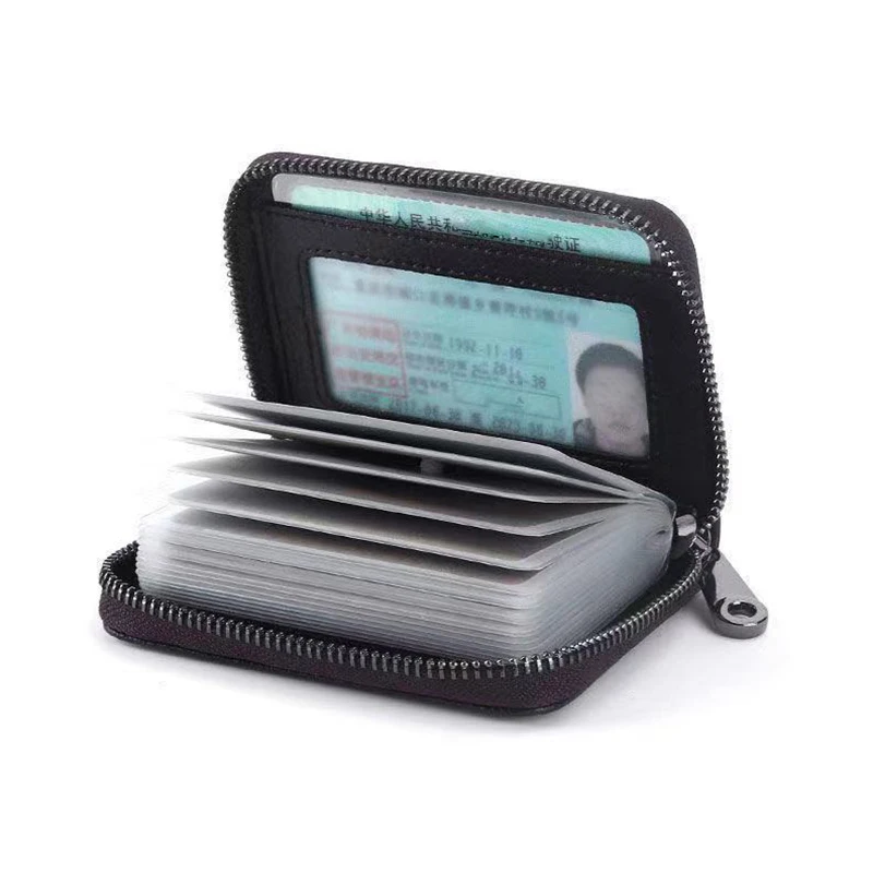 New-20-Slot-Cards-Holders-PU-Business-Bank-Credit-Bus-ID-Card-Holder ...