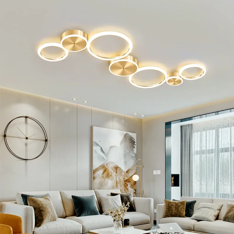 Moderno-LED-Teto-Lustre-Simples-L-mpada-Do-Teto-Sala-De-Estar-Quarto ...