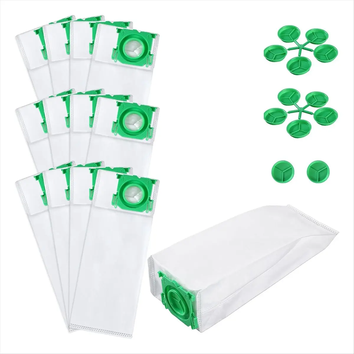 M08K 12 Pcs Vacuum Cleaner Bags Compatible for Sebo K X/C/370 Sebo X ...