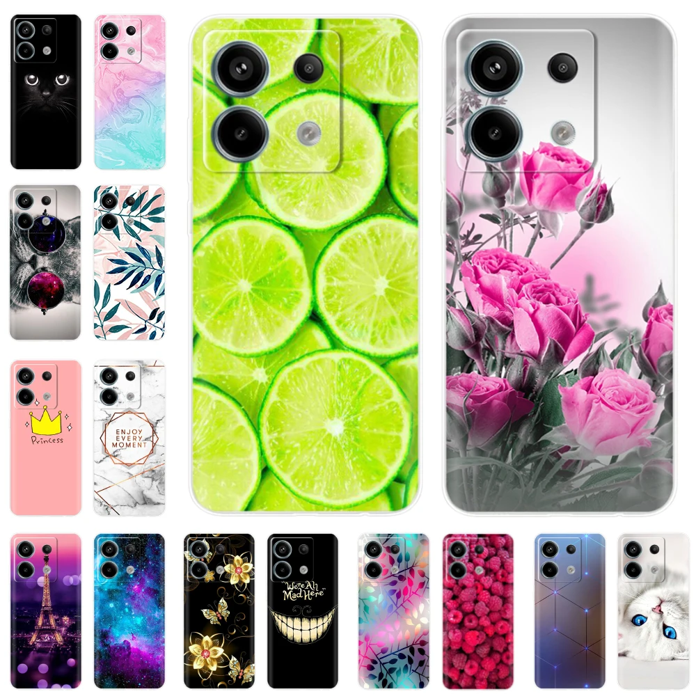 Phone Case For Xiaomi Redmi Note 13 Pro 5G Back Cover Cute Shockproof ...