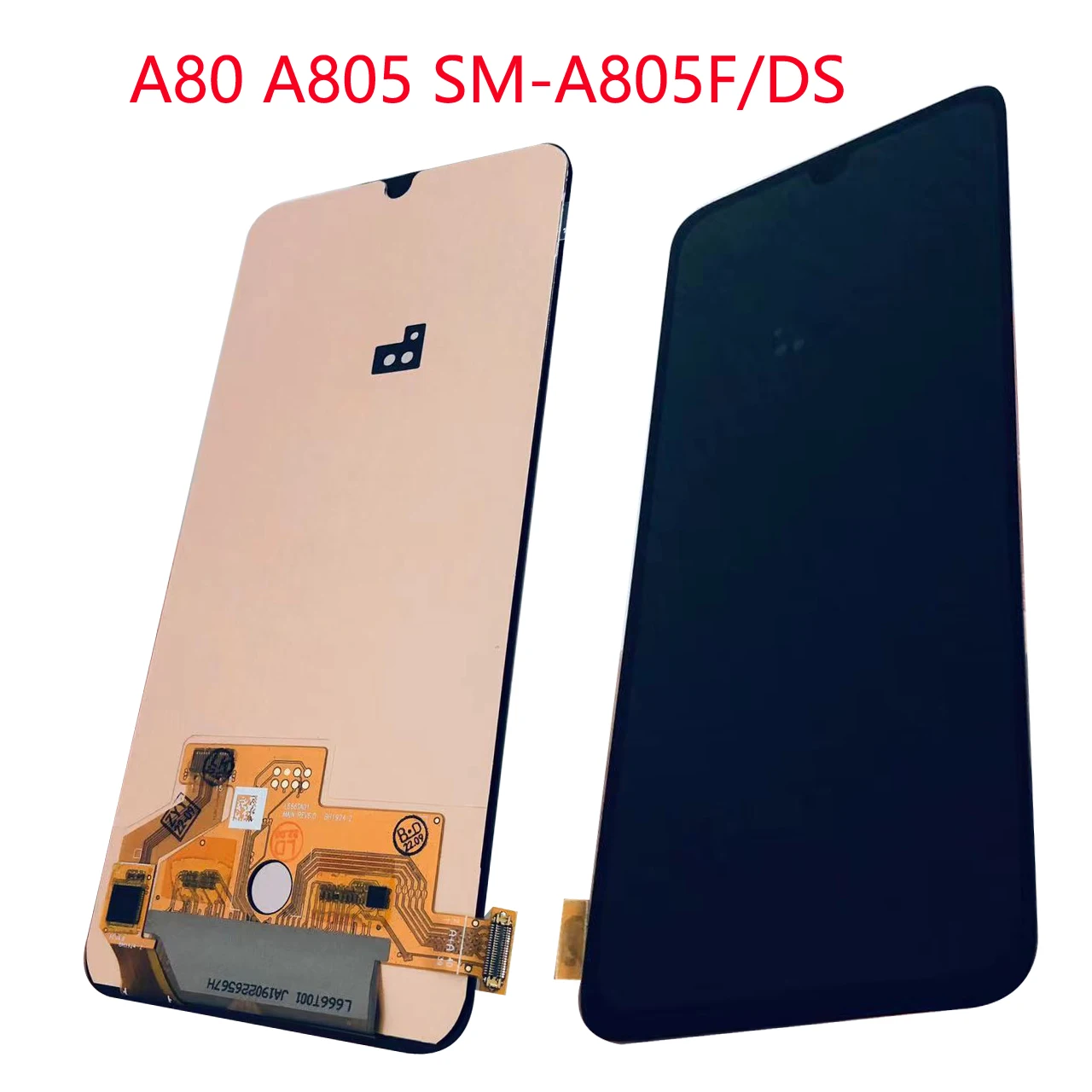 AMOLED-6-7-Fingerprints-Display-For-Samsung-Galaxy-A80-A805-A805F-A8050 ...