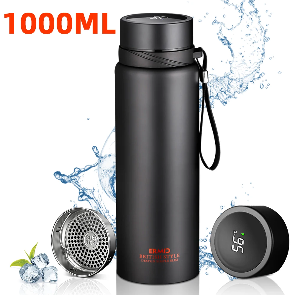 1000ML-Smart-Thermos-Bottle-Temperature-Display-Intelligent-Thermos ...