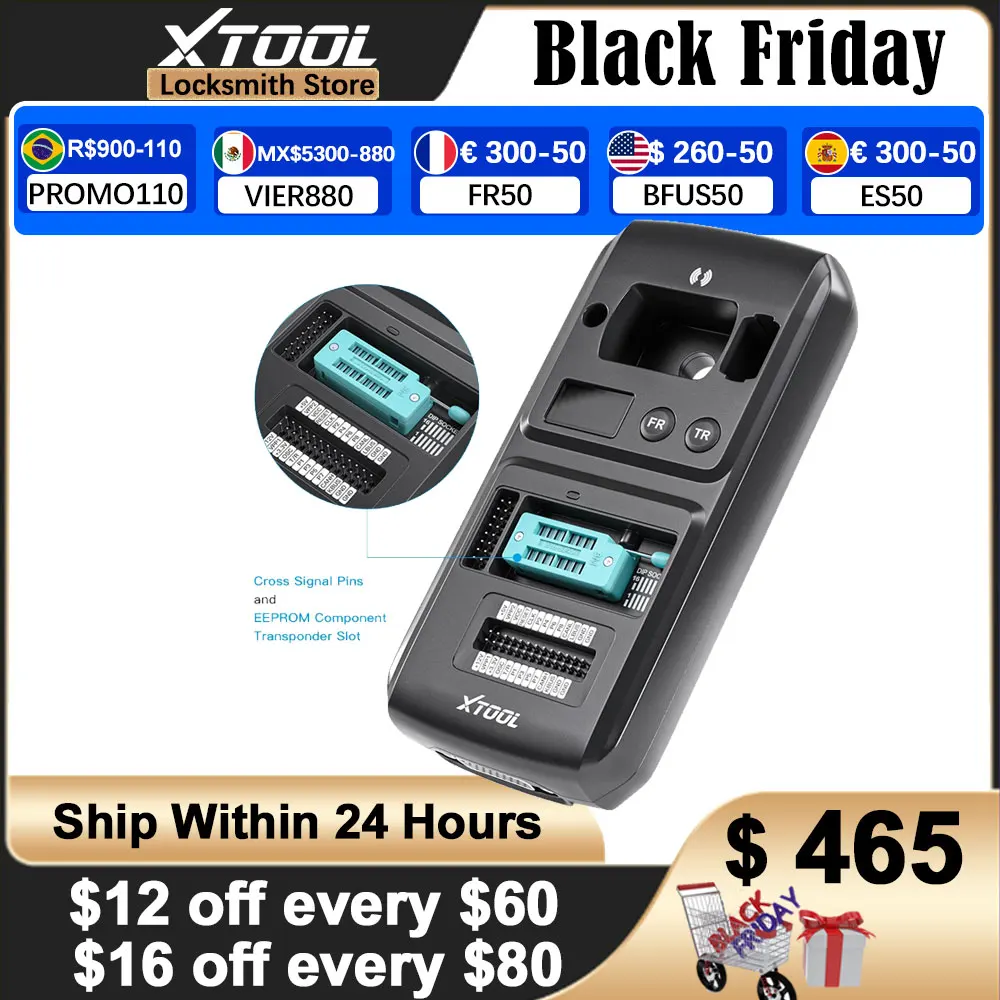 XTOOL-KC501-Professional-Car-Key-Chip-Programmer-ECU-Reader-For-Benz ...