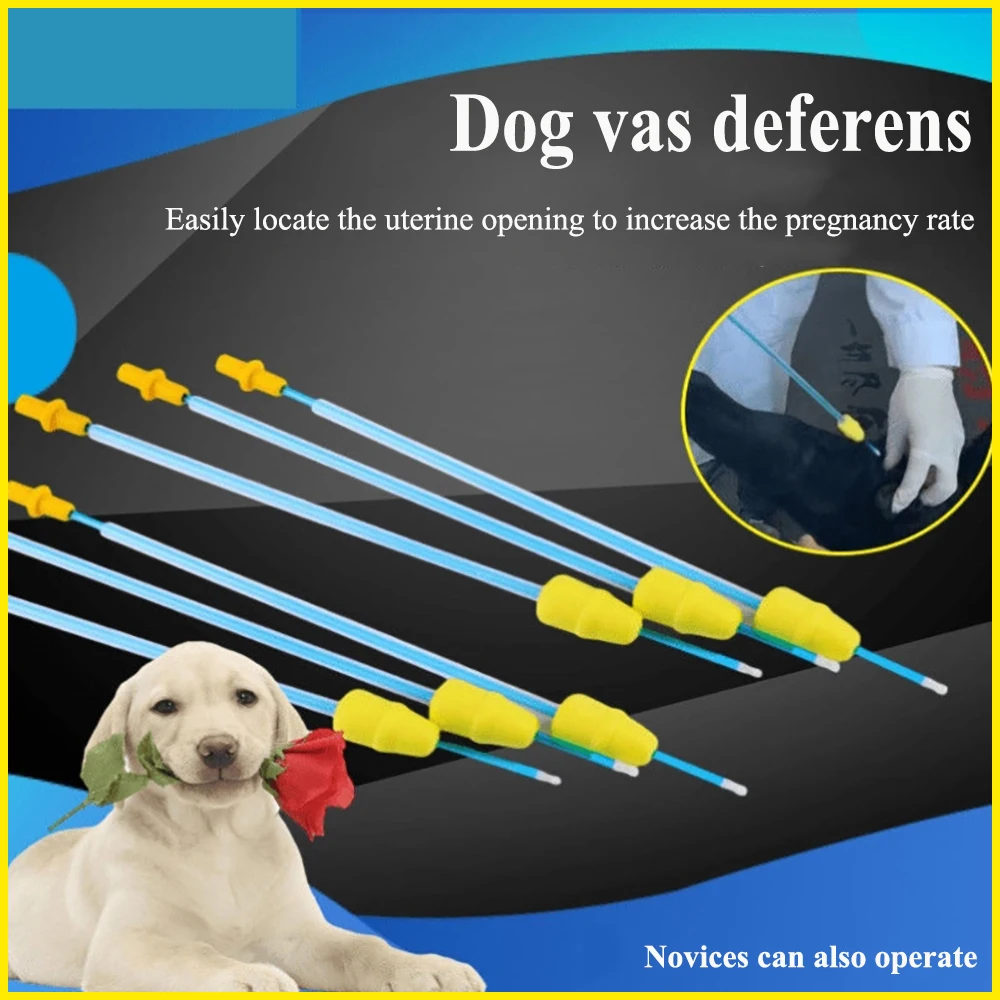 5Sets Pet Dog Artificial Insemination Catheter Pipe Tube Plastic With ...