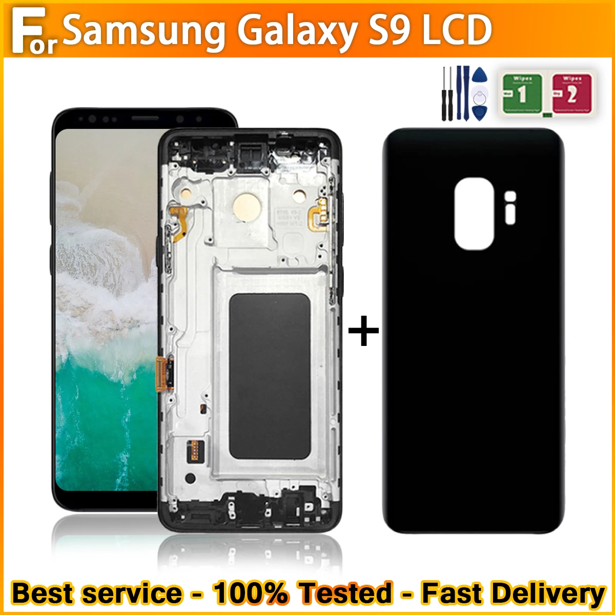 TFT-Quality-LCD-For-Samsung-Galaxy-S9-G960-G9600-G960F-Display-Touch ...