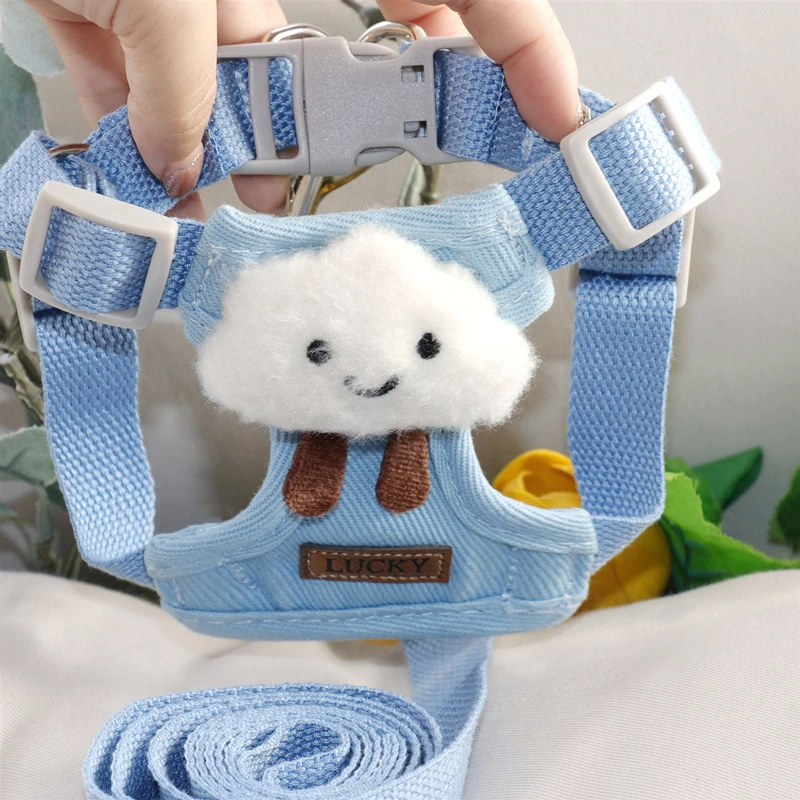 Dog Harness for Small Medium Dog Fashion Puppy Chest Strap Adjustable ...
