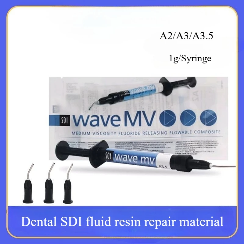 1g/Syringe Dental SDI Fluid Resin Repair Materials A2/A3/A3.5 Dental ...