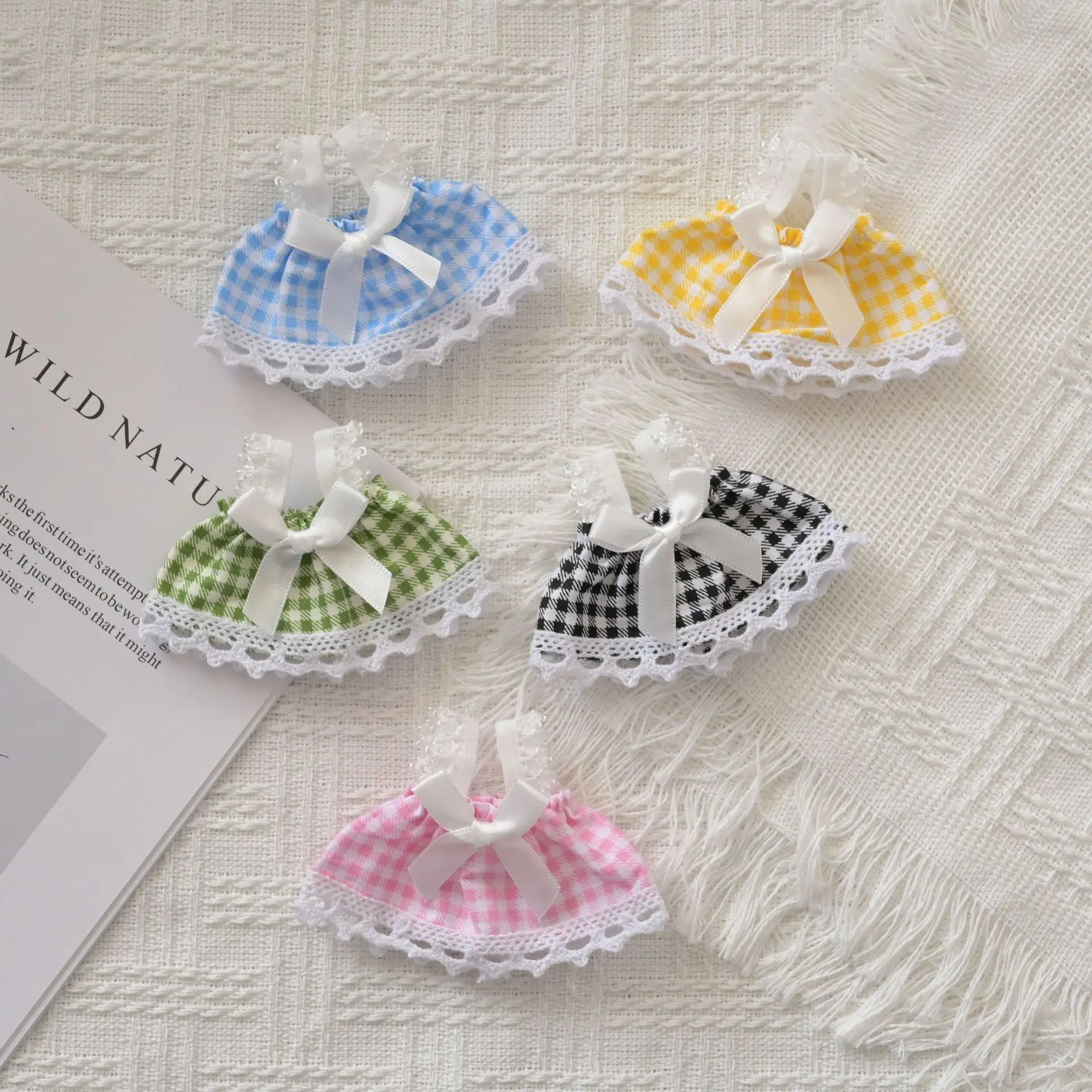 Falda-plisada-de-algod-n-para-mu-eca-vestido-de-repuesto-a-la-moda-10 ...