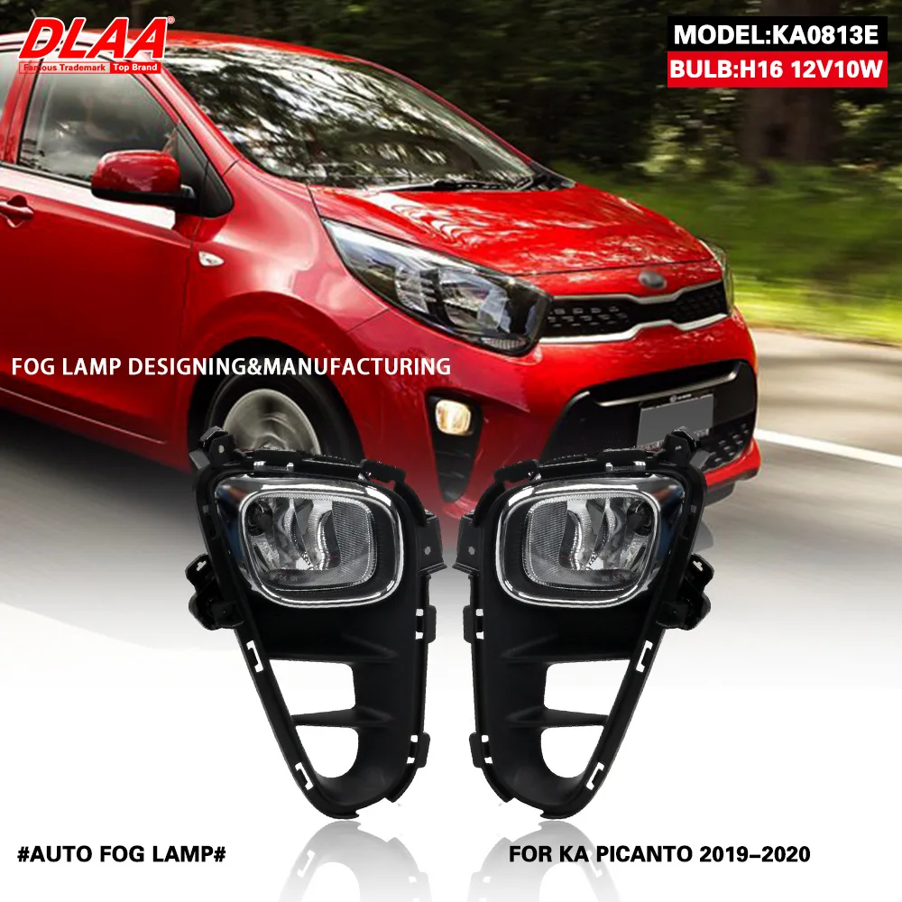 Front-Bumper-Fog-Lamp-Upgrade-FOR-KIA-PICANTO-2017-2018-2019-2020-Front ...