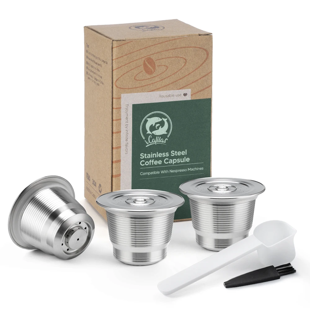 Reusable-coffee-capsules-suitable-for-Nespresso-stainless-steel-porous ...