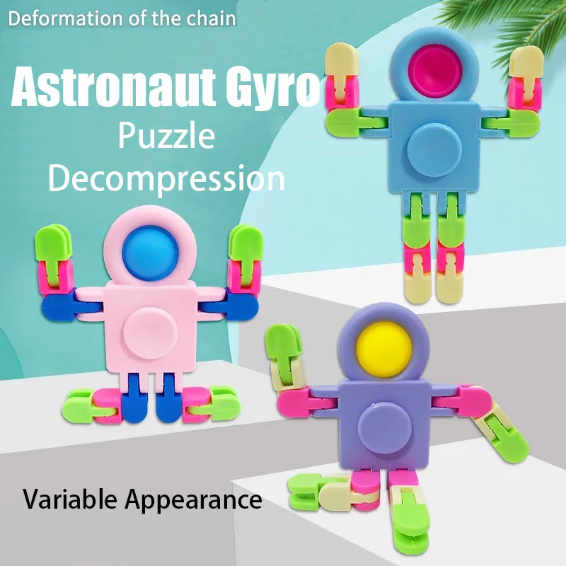 Spaceman-Fingertip-Mechanical-Gyro-Astronaut-Decompression-Chain-Mecha ...