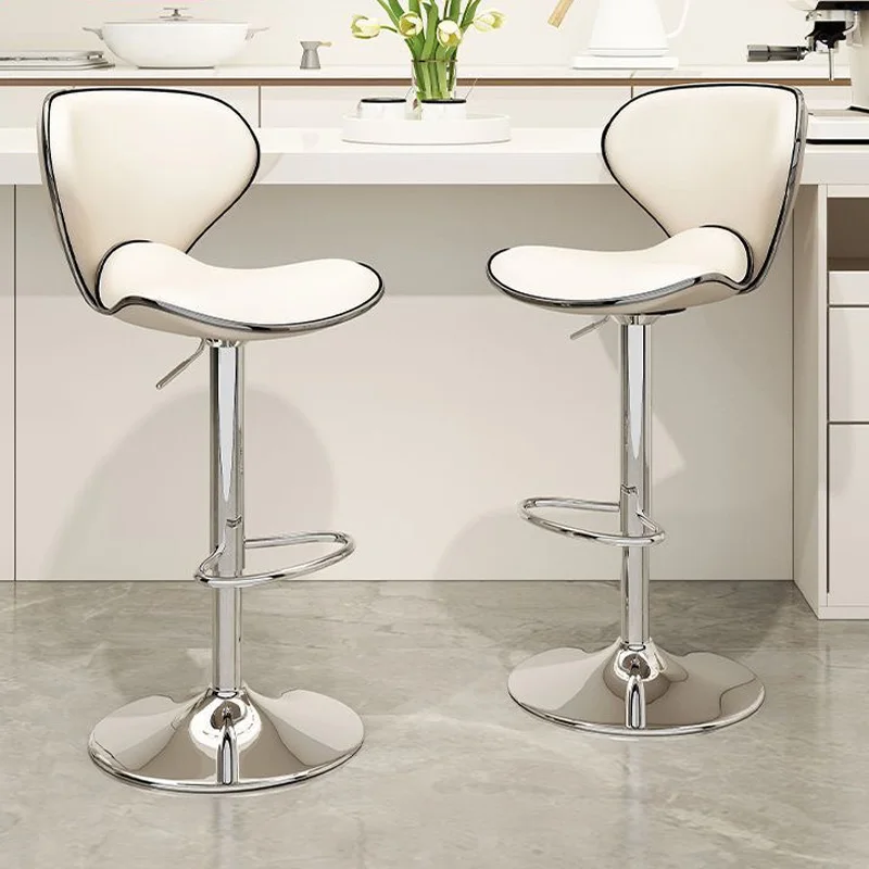 2pcs Liftable Rotatable Bar Stool High Desktop Stool for Cashier Desk ...