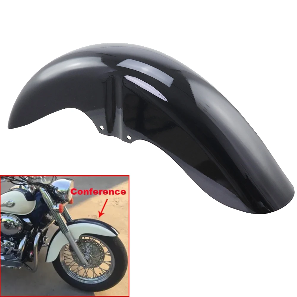 Motorcycle-Front-Fender-Mudguard-Splash-Guard-ABS-Modified-For-Honda ...