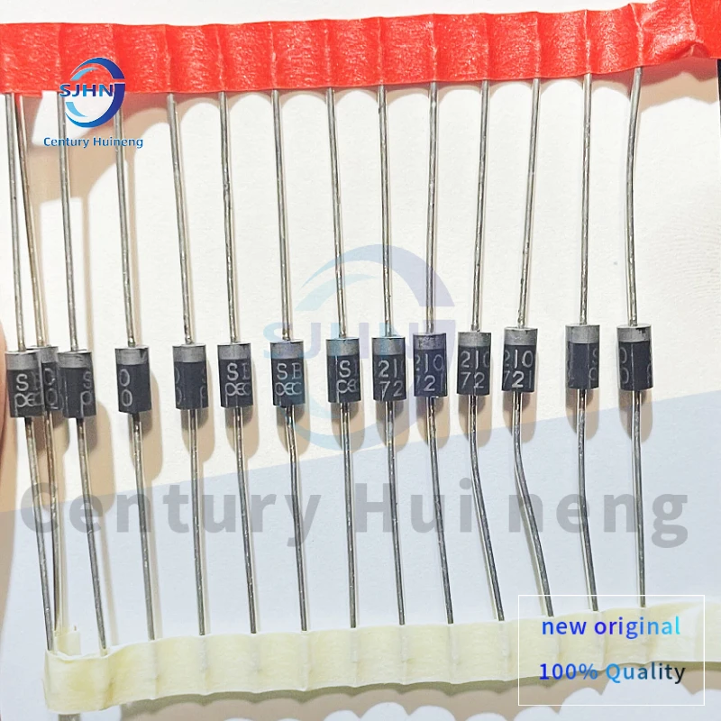 20PCS-lot-New-Original-SB2100-2A100V-Schottky-Diode-Direct-Insertion-DO ...