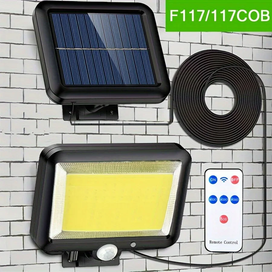 2pcs-1pc-Outdoor-Split-Solar-Lights-With-Reflector-117-COB-Motion ...
