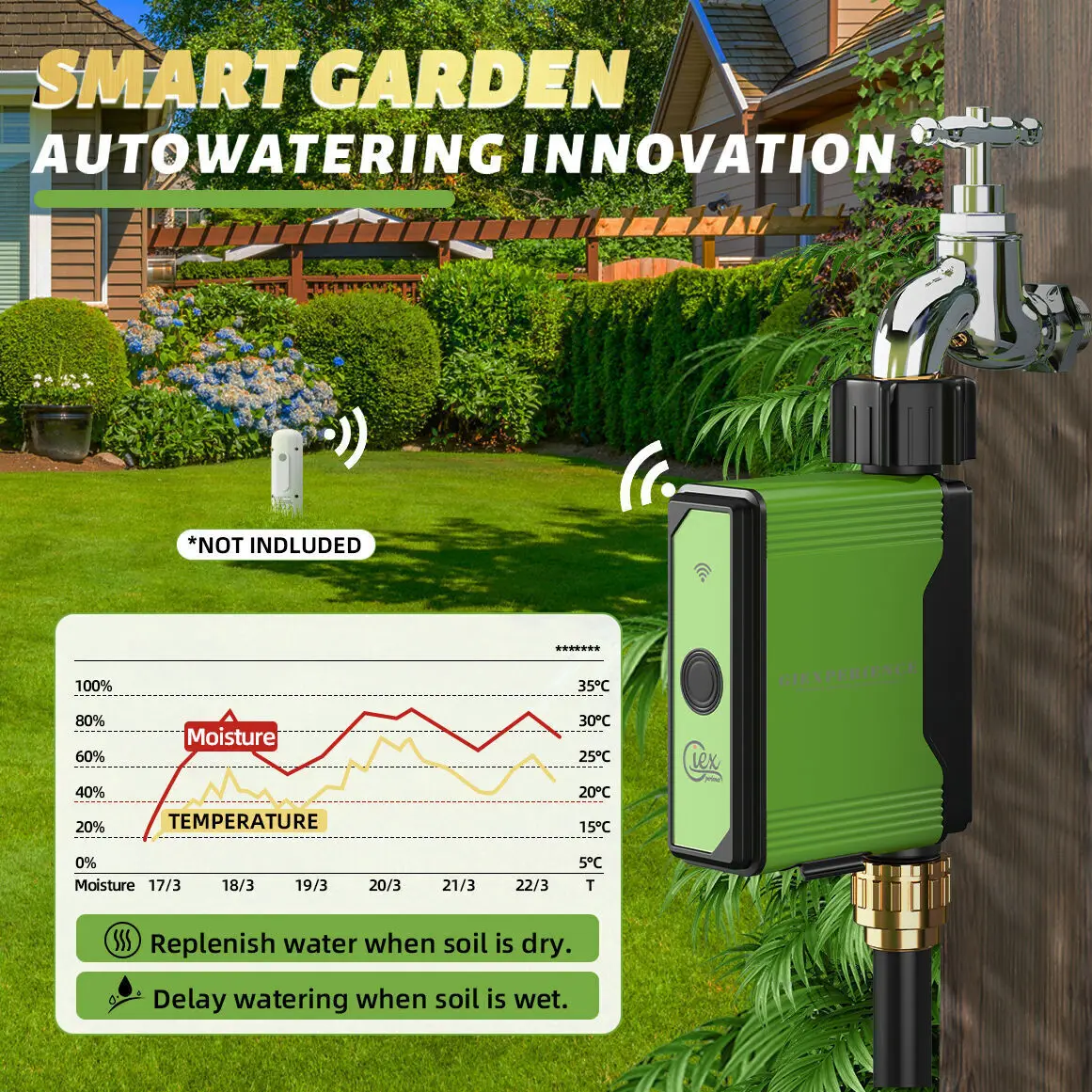 WiFi Zigbee Smart Garden Timer – Simple Home Supply