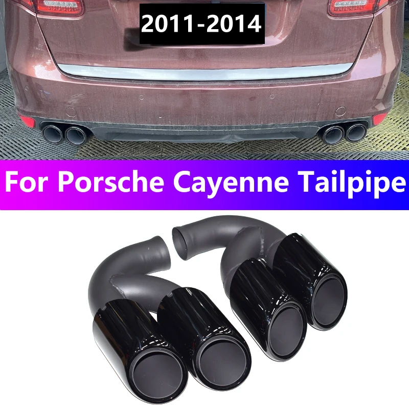 For 2011 to 2014 Porsche Cayenne 958 Exhaust Pipe Upgrade GTS Model 304 ...