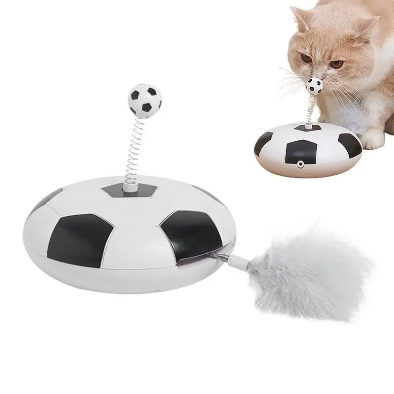 Electronic-Cat-Toy-Electric-Football-Cat-Toy-Interactive-Pet-Toy-With ...