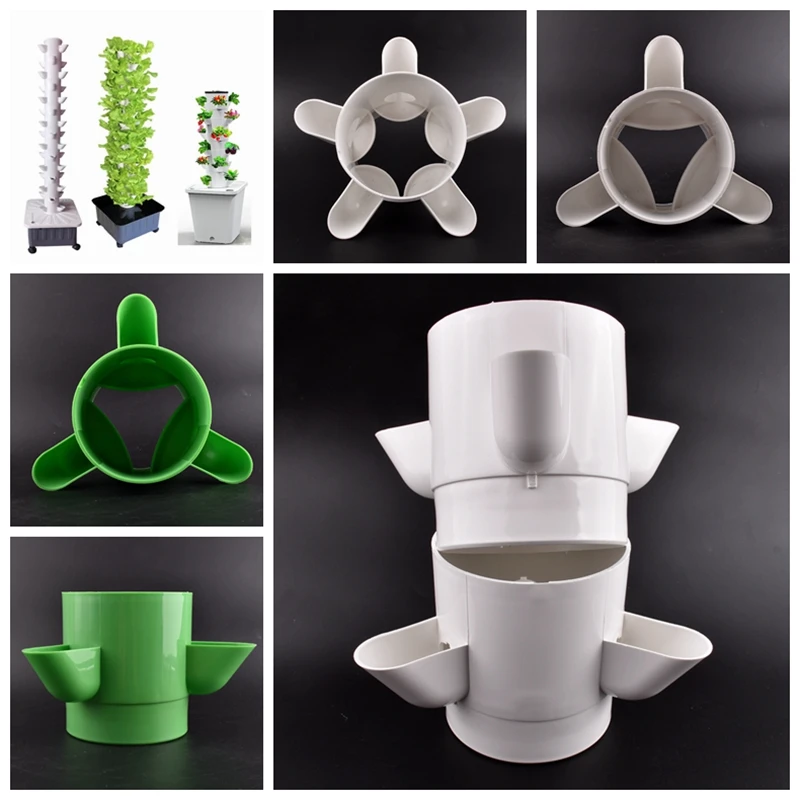 3-5-Hole-Detachable-PP-Colonization-Cups-Of-Vegetable-Hydroponic ...