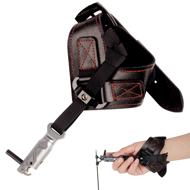 Compound-Bow-Release-Aids-Trigger-Archery-Wrist-Strap-Release-Triggers ...