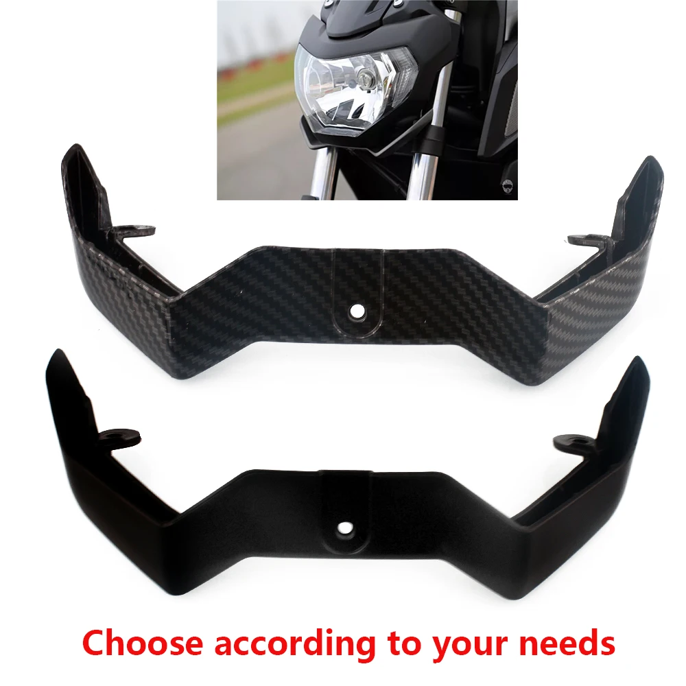 Motorcycle-Winglet-Aerodynamic-Cover-Cowl-Front-Wing-Spoiler-Fairing ...
