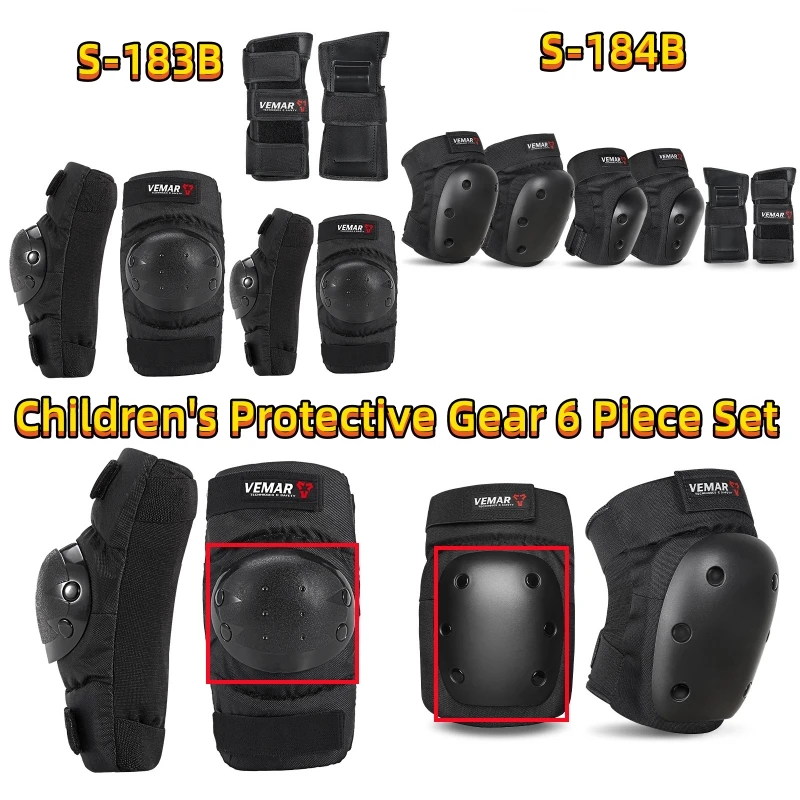 Children-s-Protective-Gear-Sets-Protect-Elbows-Knees-Bicycle-Riding ...